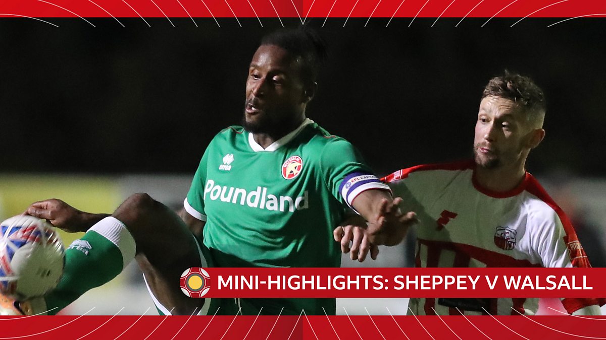 BBC iPlayer - The FA Cup - 2023/24: Mini-Highlights: Sheppey v Walsall