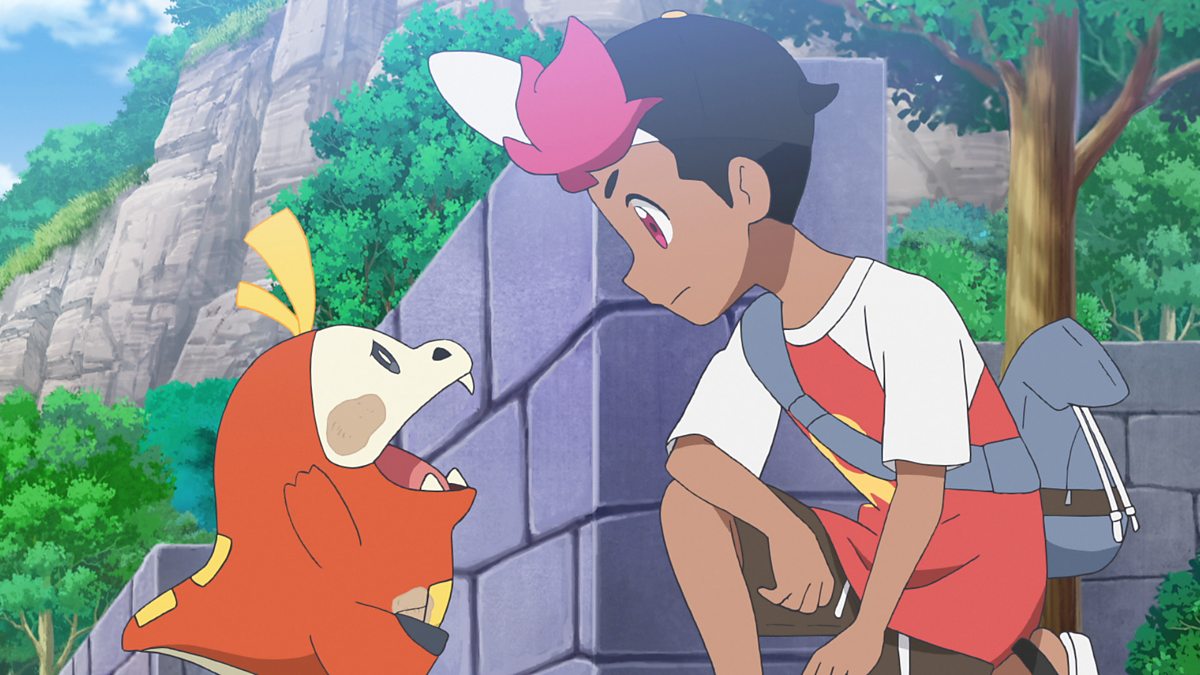 Pokémon Horizons - The Series: 5. Found You, Fuecoco! - BBC iPlayer