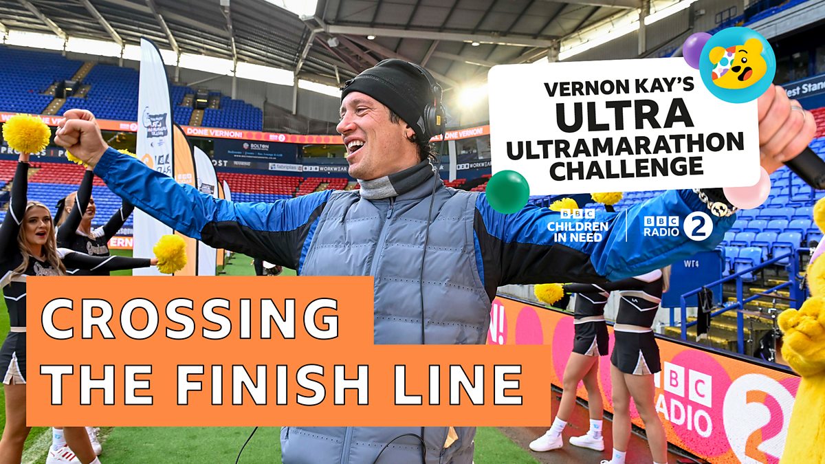 BBC Radio 2 - Vernon Kay, Vernon Kay completes his Ultra Ultramarathon ...
