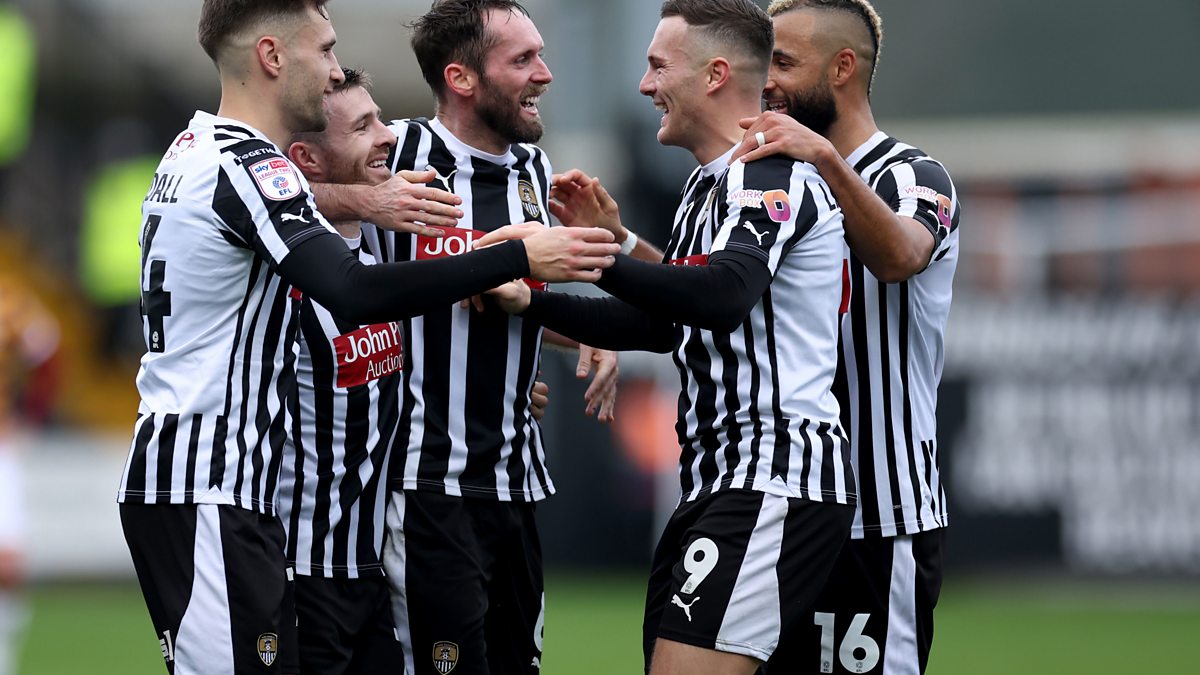 BBC Radio Nottingham - Matchday, "And it's 4-0!" - Notts hit four in ...