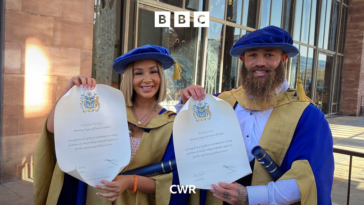 BBC CWR - BBC CWR, Degrees for Nuneaton's Ashley Cain and Safiyya Vorajee