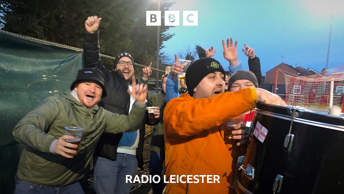 BBC Radio Leicester - Leicester, In the stands with the Nomads Drummers