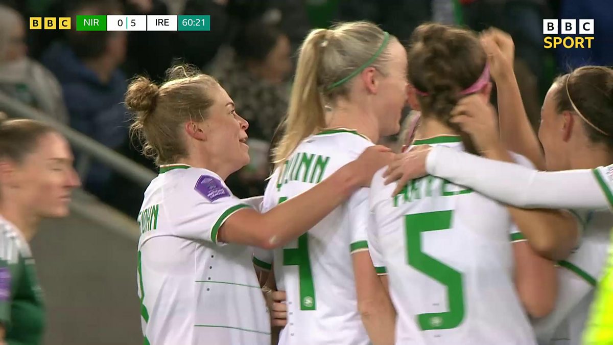 BBC News - Northern Ireland, Watch: Quinn adds fifth with header for ...