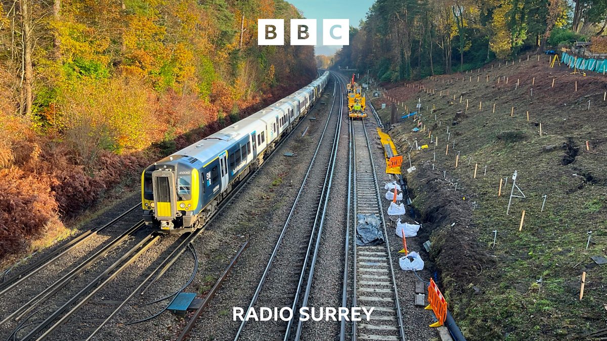 BBC Radio Surrey - BBC Radio Surrey, Deep cracks alongside Woking's trains