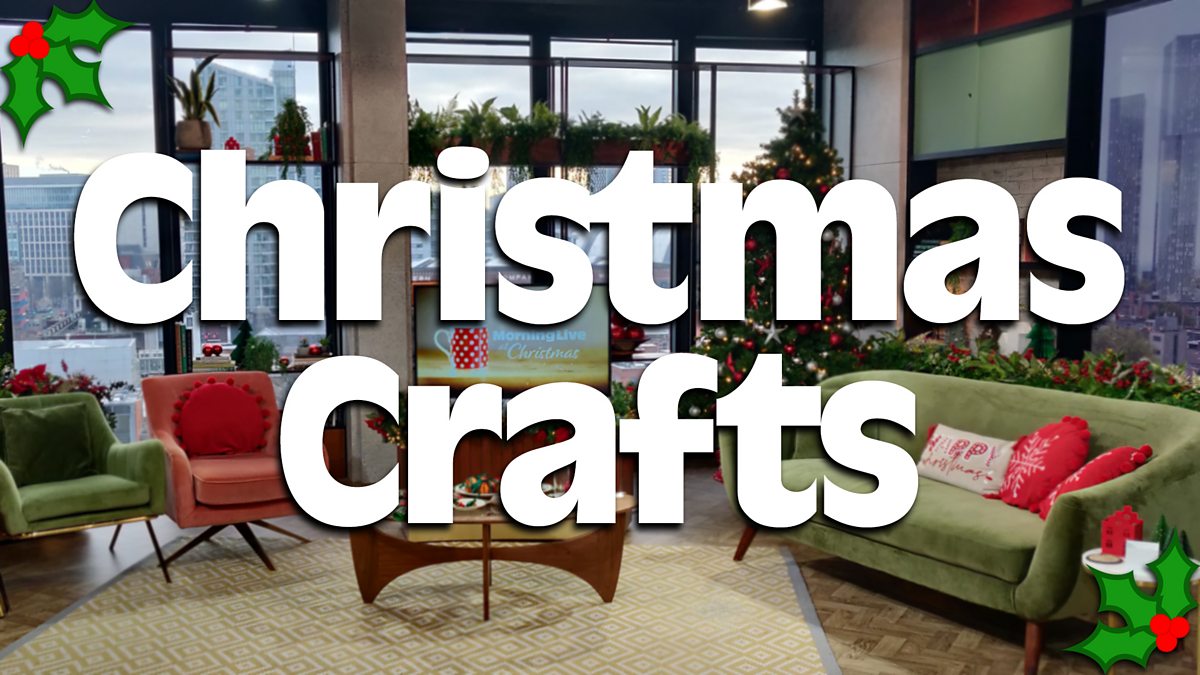 BBC One - Morning Live, Christmas Crafts