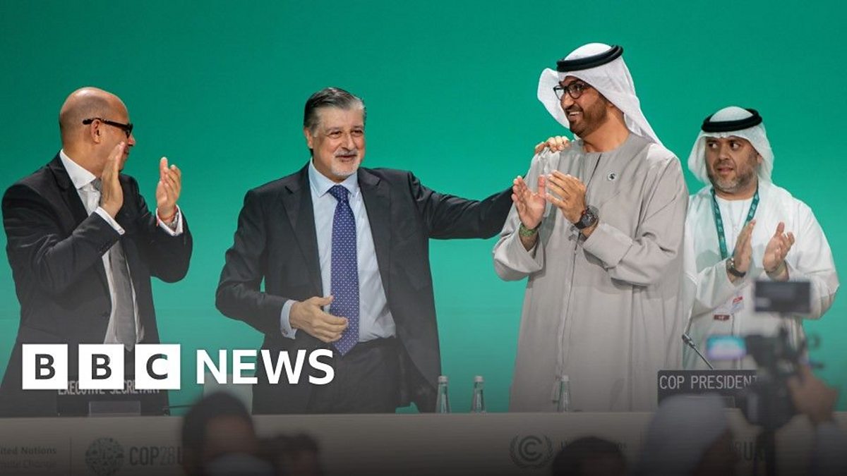 BBC News - Ed Miliband and Theresa May Discuss COP28 Deal