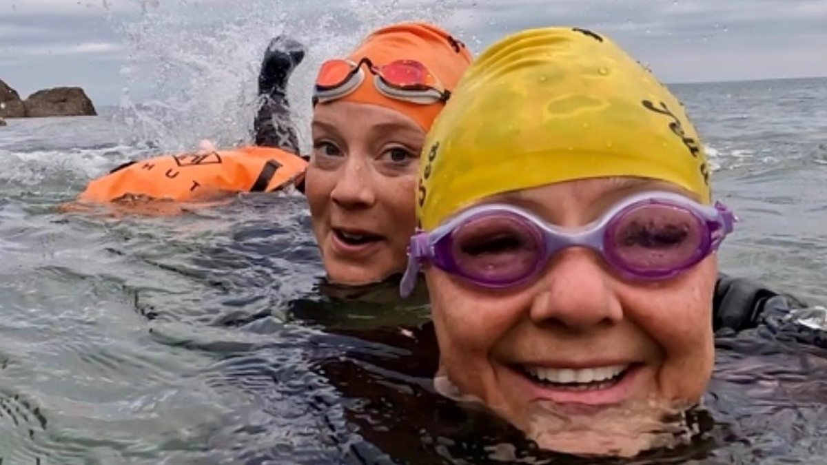 BBC Radio Devon - Caroline Densley, 14/12/2023, Ilfracombe Swimmers Part 4