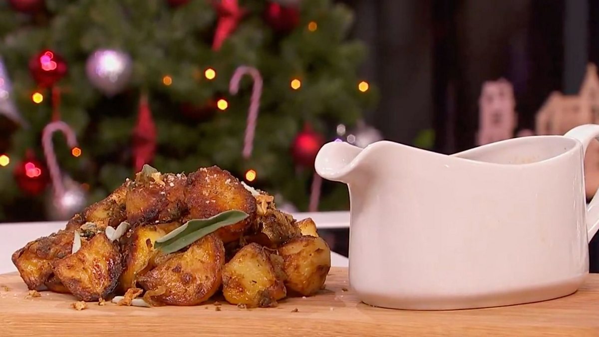 BBC One - Morning Live - Poppy's Beef, Sage and Onion Roasties