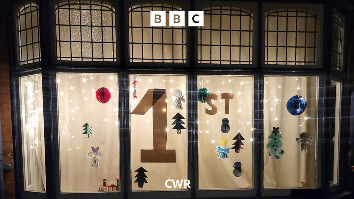 BBC CWR - BBC CWR, The Stanway Road Window Advent Calendars!