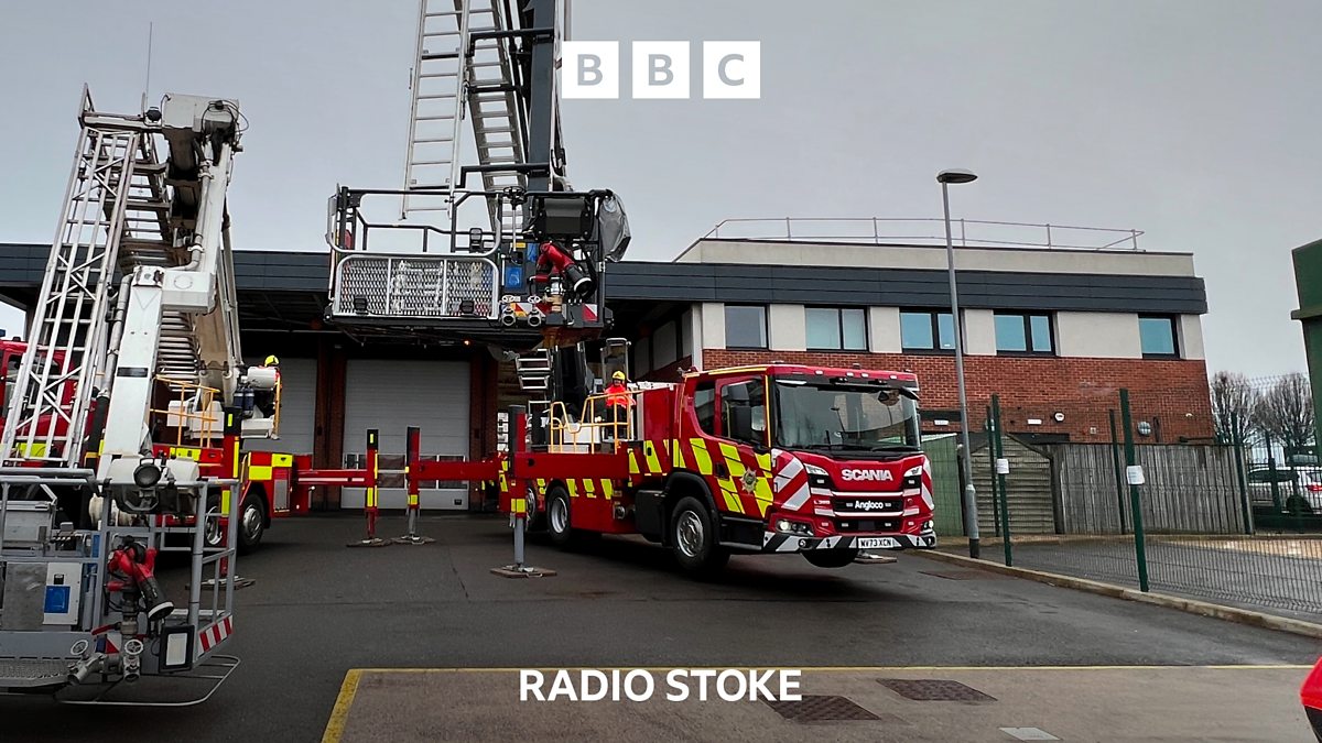 BBC Radio Stoke - BBC Radio Stoke, Staffordshire's new fire engines