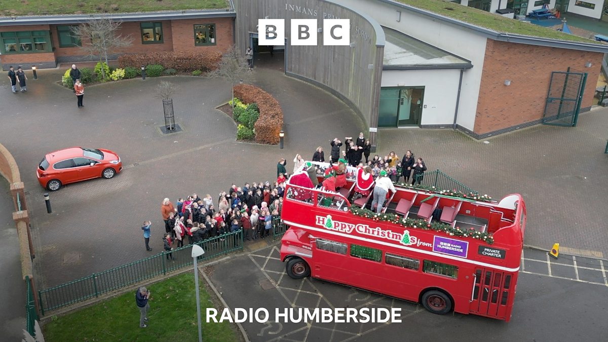 BBC Radio Humberside - BBC Radio Humberside, Santa Bus heads to Inmans ...