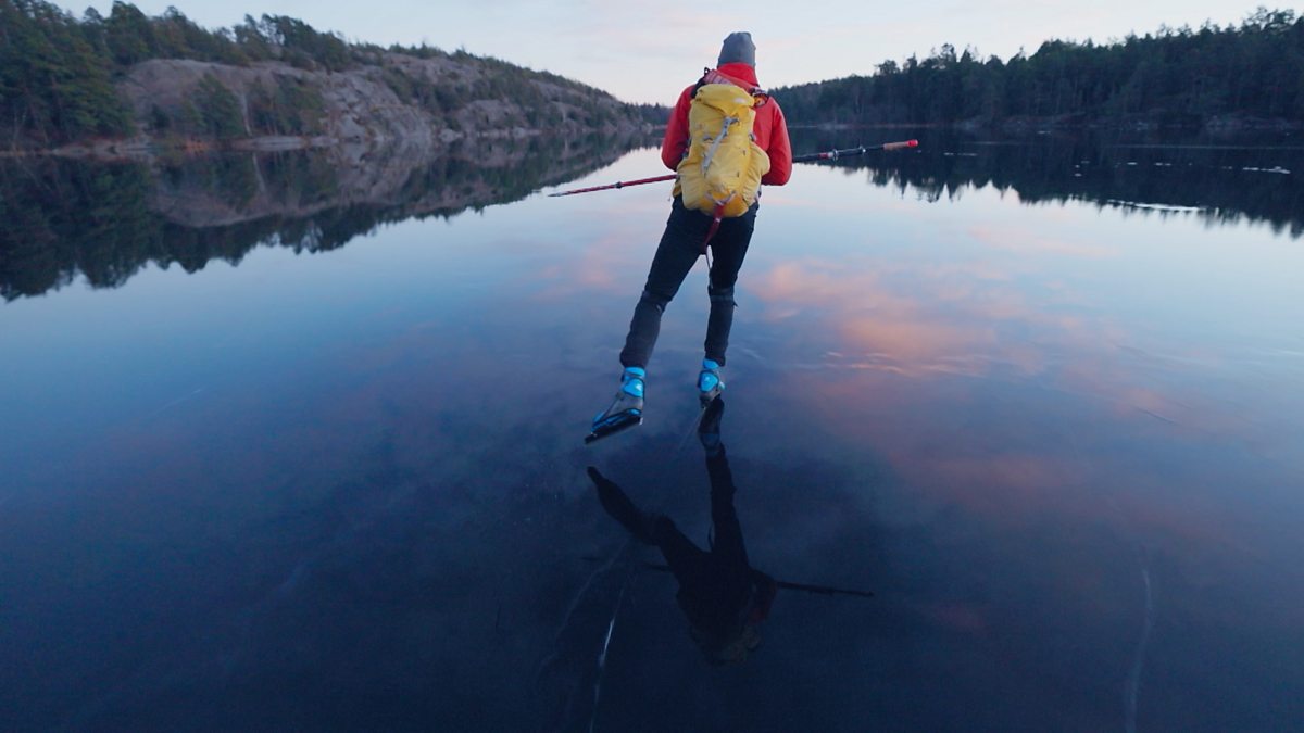 BBC Two - Wild Scandinavia, Series 1, Heartlands, Skating on thin ice