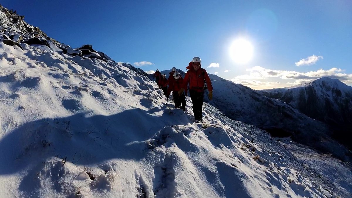 BBC One - SOS: Extreme Rescues, Series 1, Weather Warning, When a solo climb goes horribly wrong