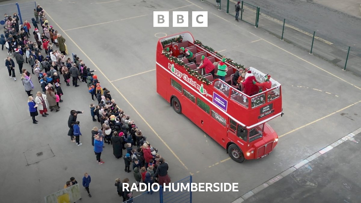 BBC Radio Humberside - BBC Radio Humberside, The Santa Bus heads to ...