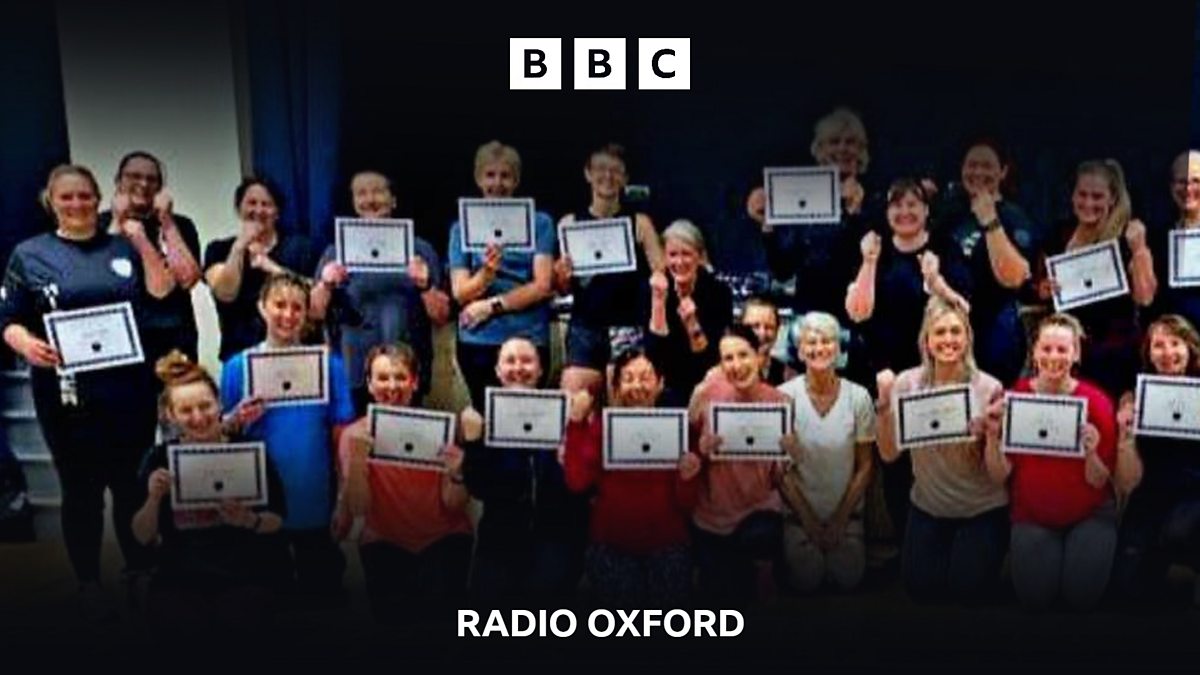 BBC Radio Oxford - BBC Radio Oxford, Ladies Kickboxing in Shrivenham