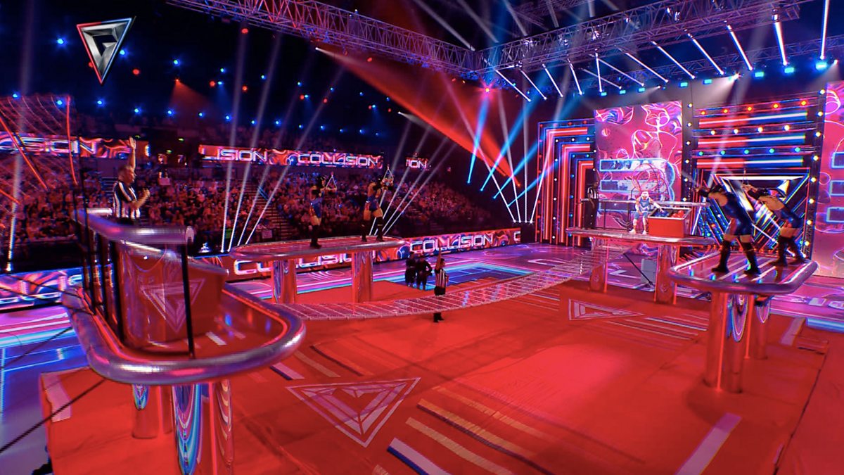 BBC One - Gladiators, Series 1, Episode 1, Finley feels Viper’s venom