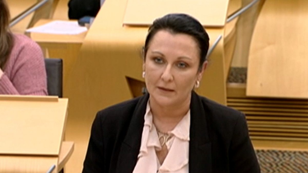 Scottish Parliament - XL Bully Dogs Statement - BBC iPlayer