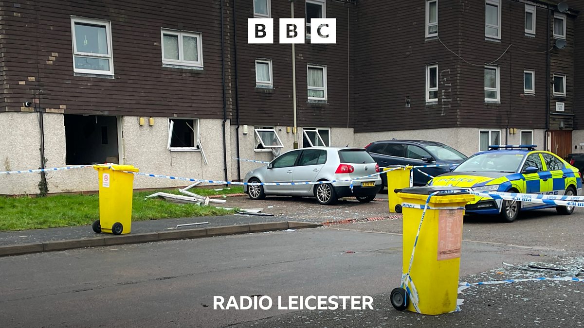 BBC Radio Leicester - Leicester, Eyewitness describes flat explosion