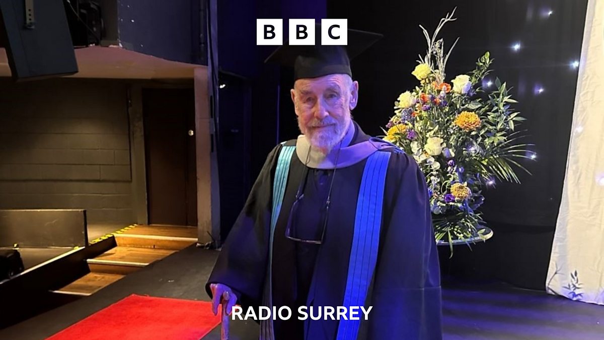 BBC Radio Surrey - BBC Radio Surrey, Kingston's oldest graduate at 95