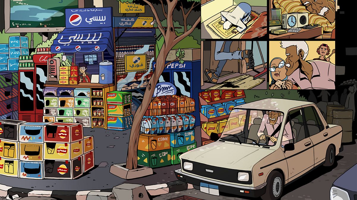 BBC World Service - The Documentary, Cairo in comics