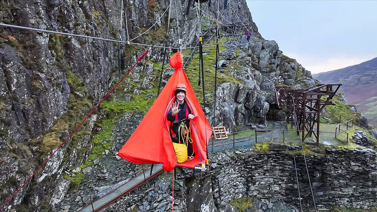 Blue Peter Challenges - Series 2: 2. Joel’s Cliff Camping Challenge ...