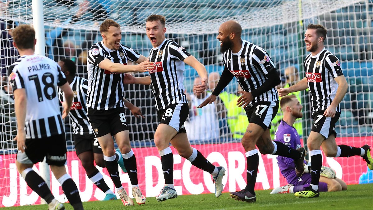 BBC Radio Nottingham - Matchday, "We scored three really good goals"