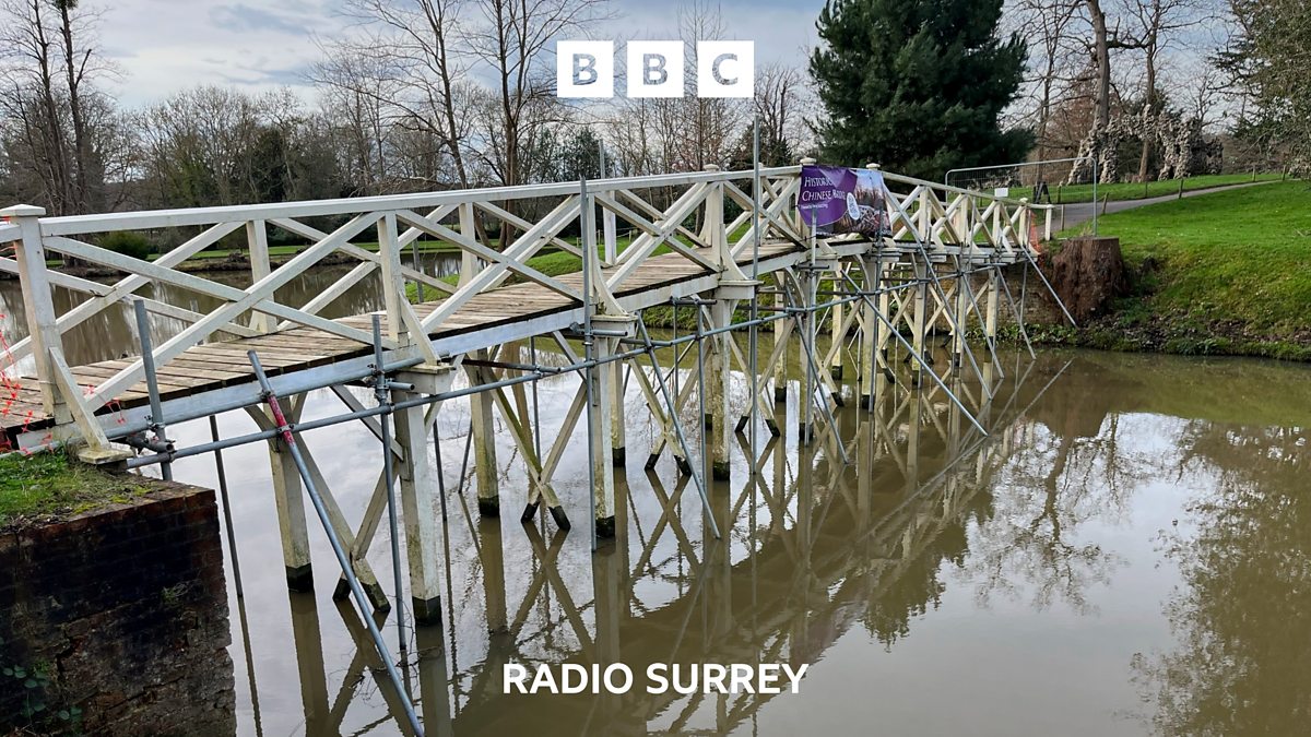 BBC Radio Surrey - BBC Radio Surrey, The Bridgerton Bridge is falling down