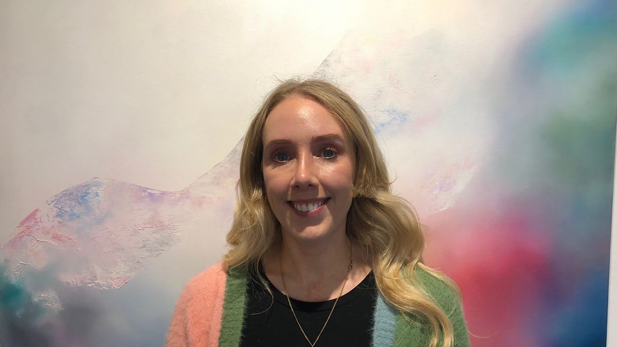 BBC Radio Cymru - Aled Hughes, Yr artist Lisa Eurgain Taylor sy'n ...