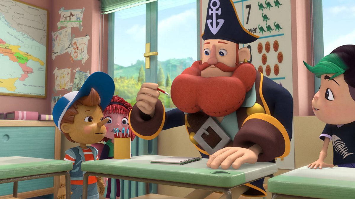 Pinocchio and Friends - Series 2: 6. How to Become a Pirate - BBC iPlayer