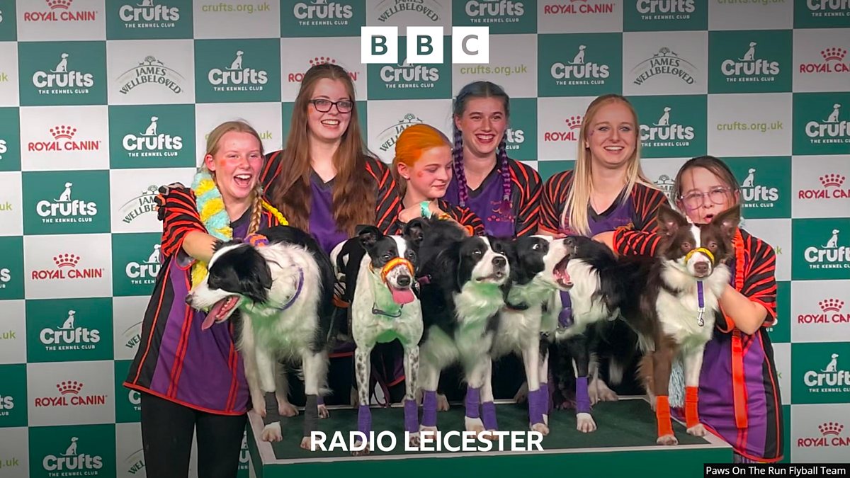BBC Radio Leicester - BBC Radio Leicester, Barwell Flyball team become ...