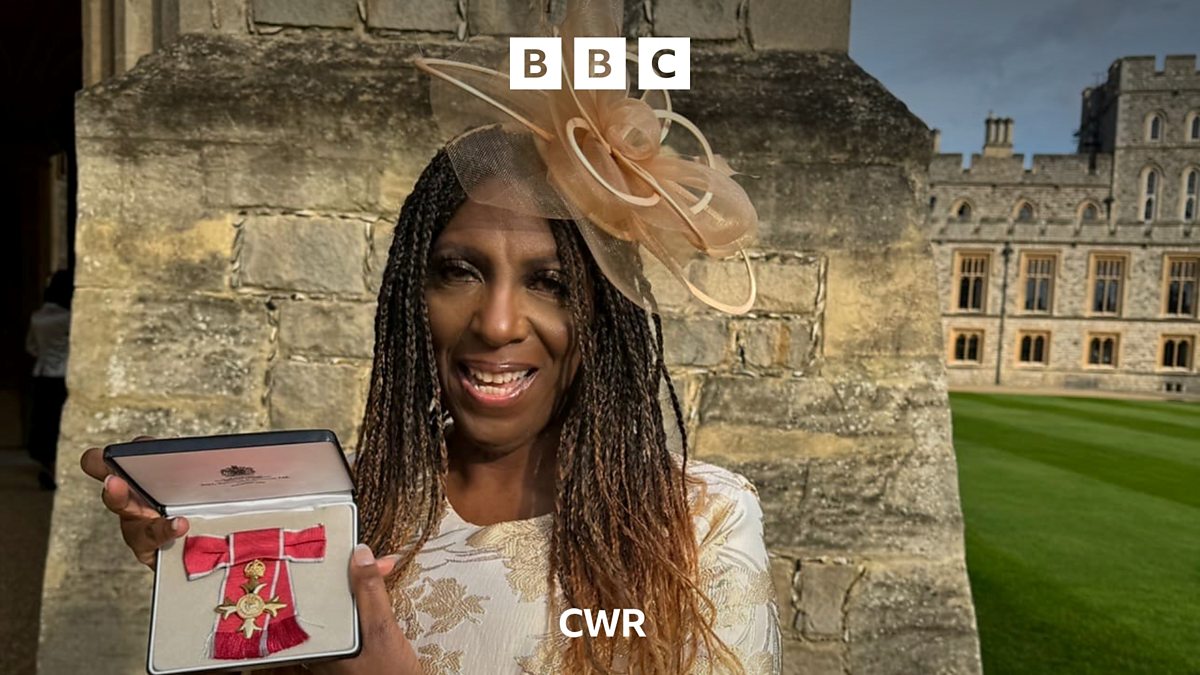 BBC CWR - BBC CWR, Coventry singer Sandra Godley gets her OBE