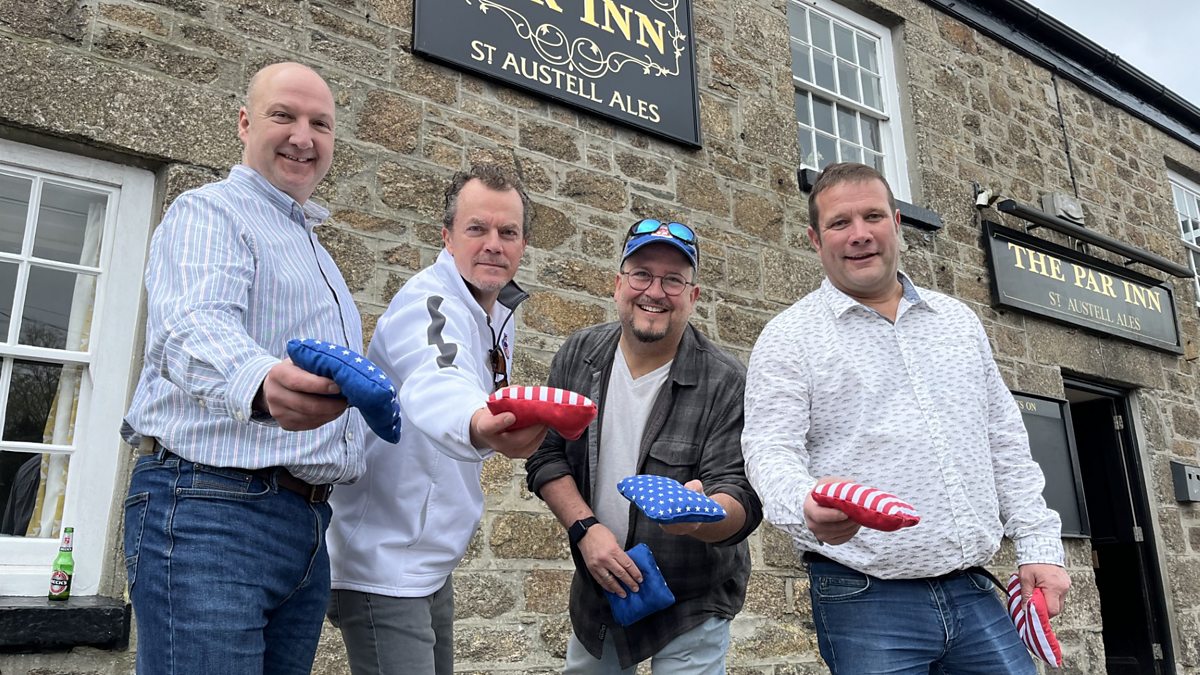 BBC Radio Cornwall - James Churchfield, The Cornish Cornhole team host ...