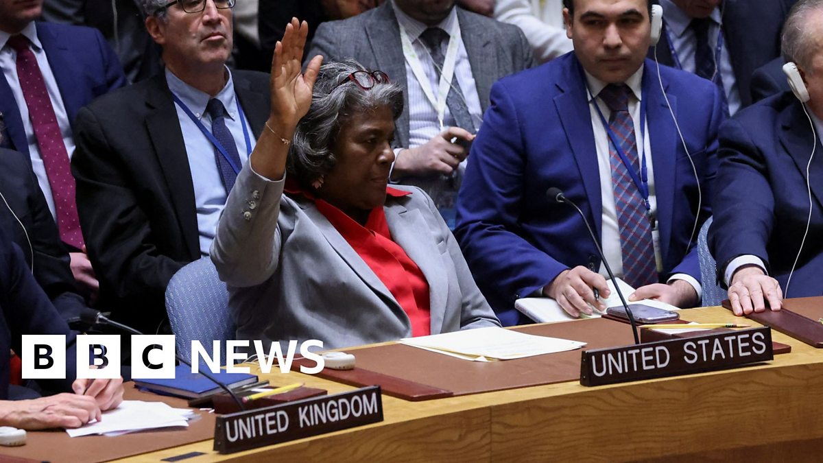 BBC News - UN Security Council Votes for Gaza Ceasefire