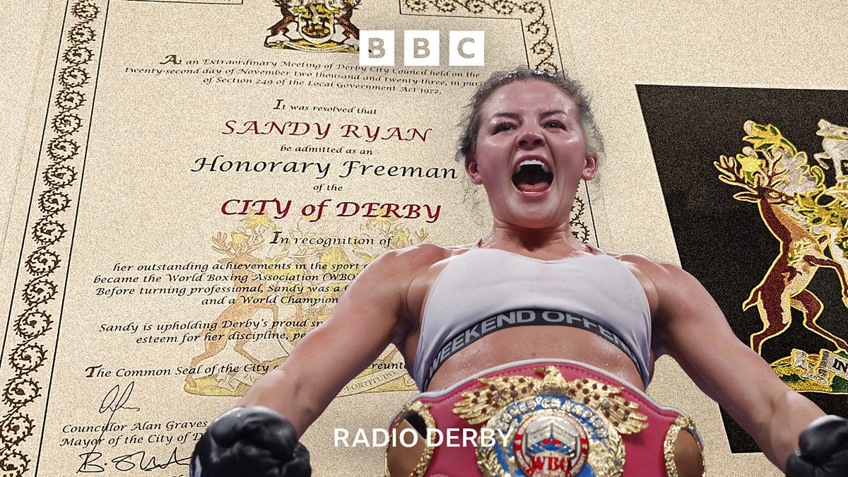 BBC Radio Derby - BBC Radio Derby, Freedom of Derby for boxing champion
