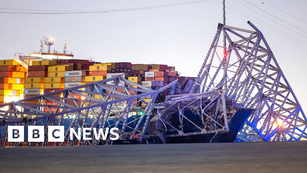 BBC News - Bridge Collapses In Baltimore