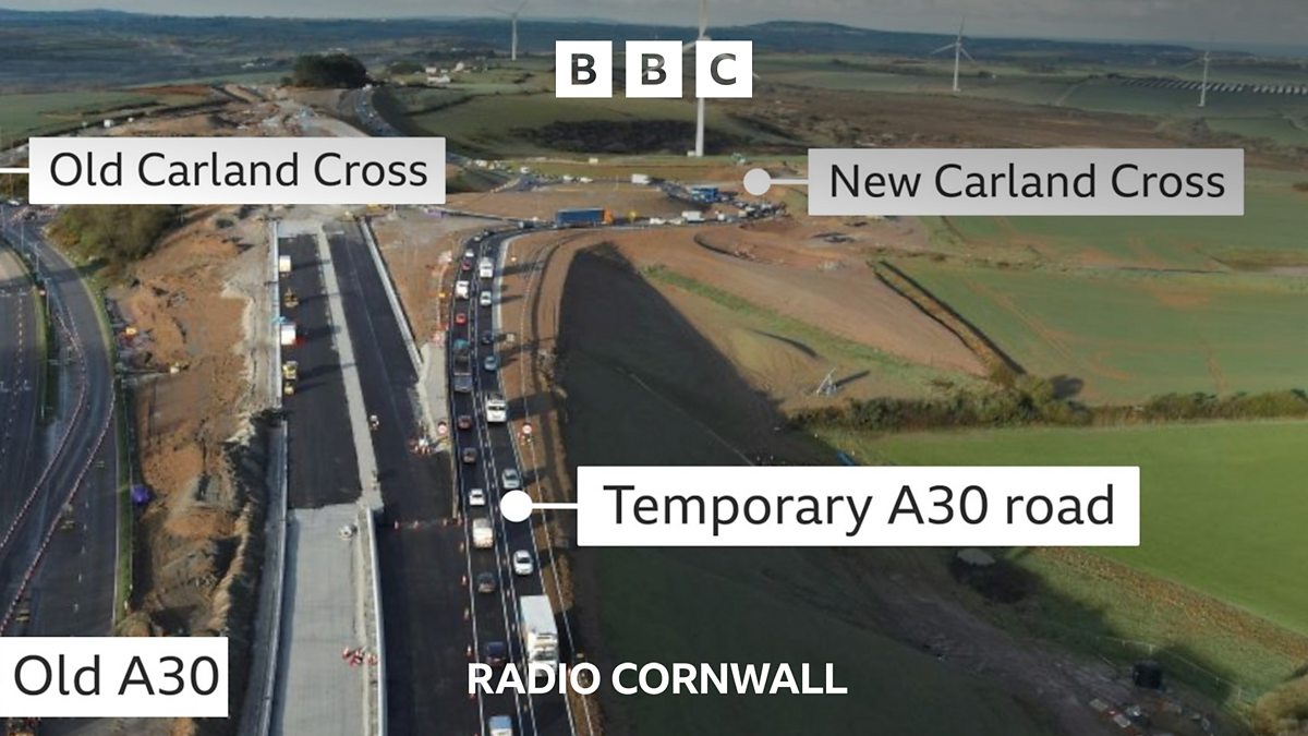 BBC Radio Cornwall - BBC Radio Cornwall, New stretch of A30 in Cornwall 'will open in June'