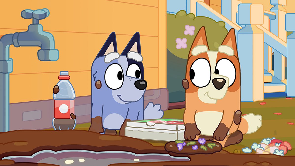 Bluey - Series 3: 19. Pizza Girls - Audio Described - BBC iPlayer