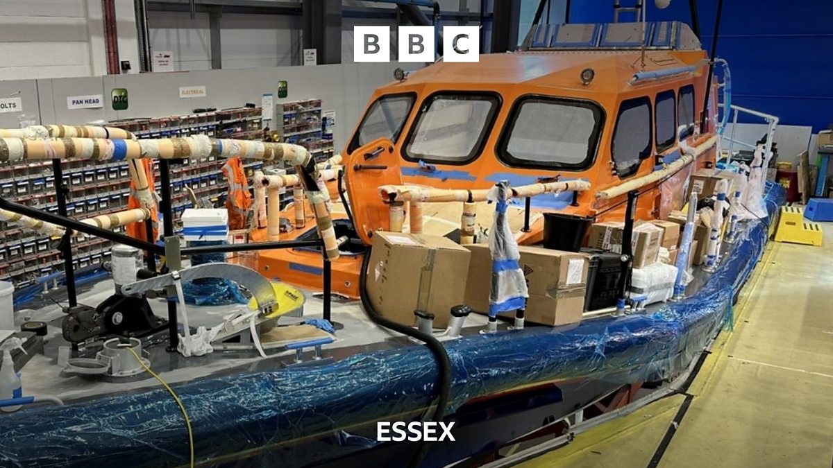 BBC Essex - BBC Essex, Clacton’s new lifeboat nearing completion