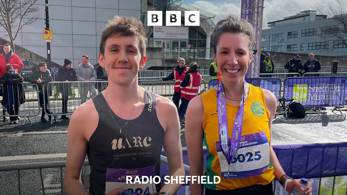 BBC Radio Sheffield - BBC Radio Sheffield, On the finish line at the ...