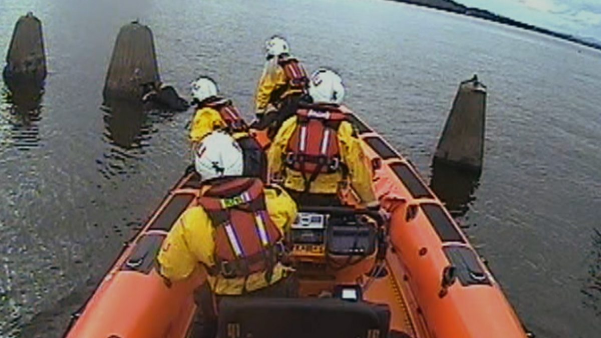 BBC Two - Saving Lives at Sea, Series 9, Caught Out On The Causeway ...