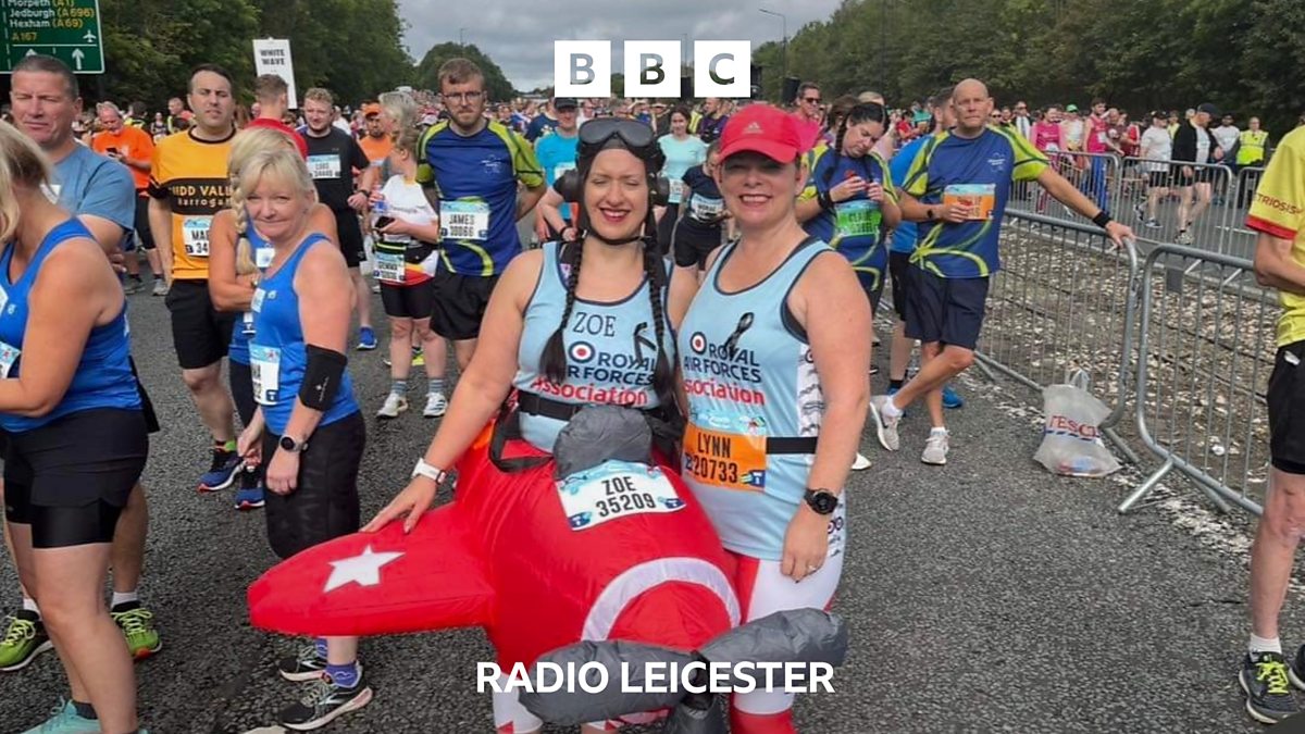 BBC Radio Leicester - BBC Radio Leicester, Zoe's Red Arrow 'takes off ...