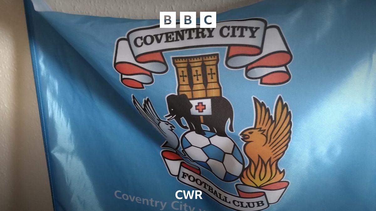 BBC CWR - BBC CWR, Sky Blue Wembley flags welcome at the CBS