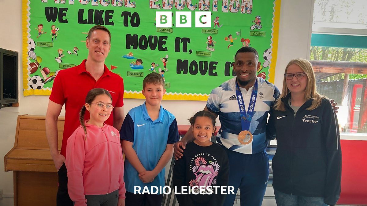 BBC Radio Leicester - Leicester, Olympian inspires Leicestershire ...