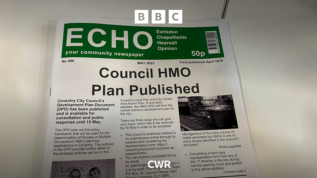BBC CWR - BBC CWR, Celebrating 45 years of The Echo