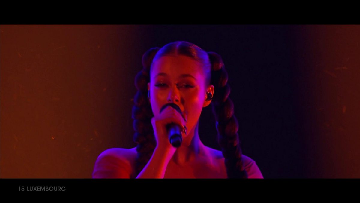 BBC One - Eurovision Song Contest, 2024, Grand Final, LUXEMBOURG