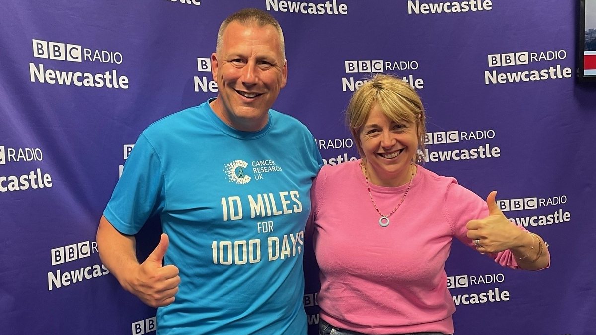 BBC Radio Newcastle - Anna Foster, 16/05/2024, Ten Miles Every Day For ...