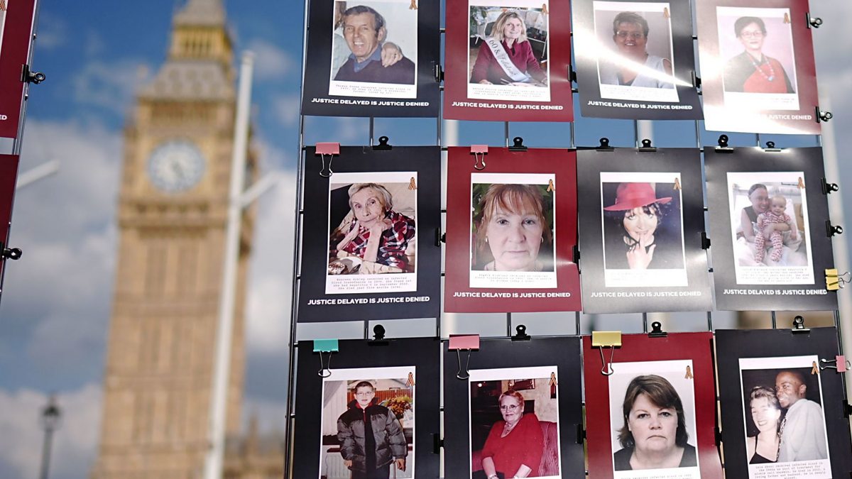 BBC News - Infected Blood Reflection Service