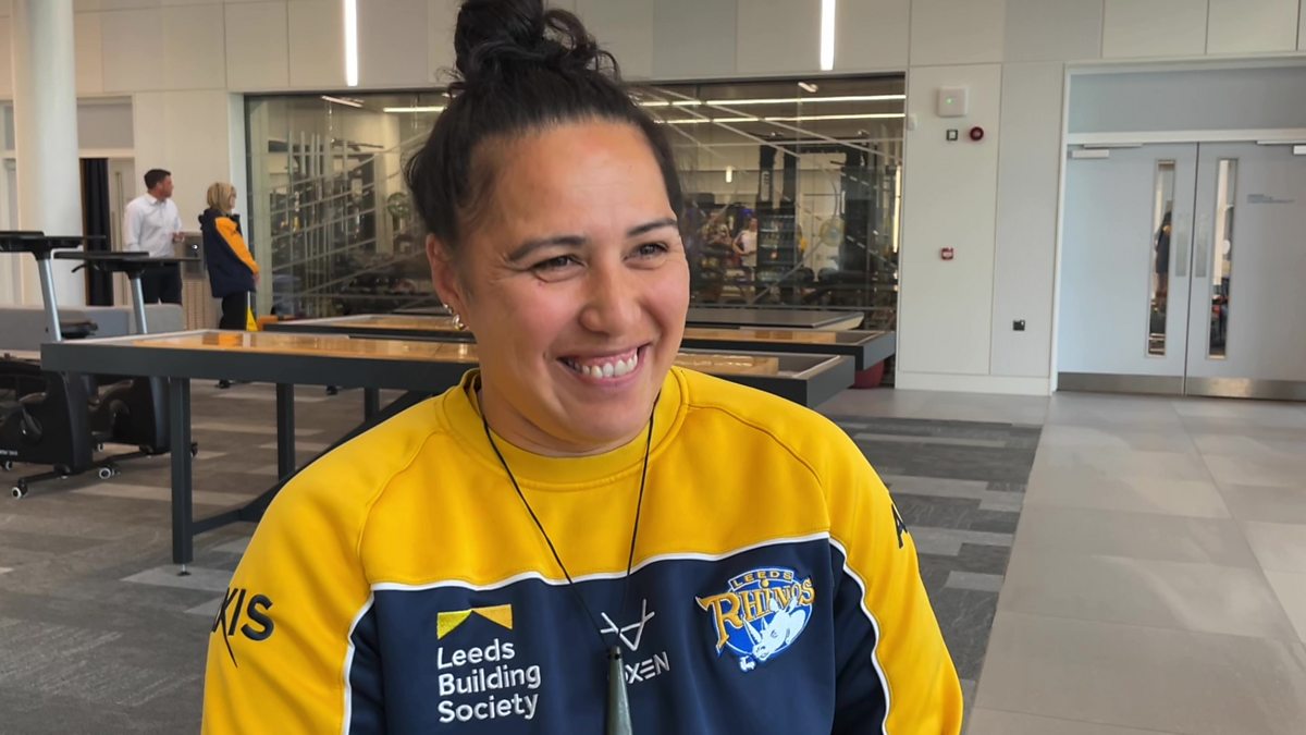 BBC Radio Leeds - West Yorkshire Sport Daily, Leota excited for Rhinos ...
