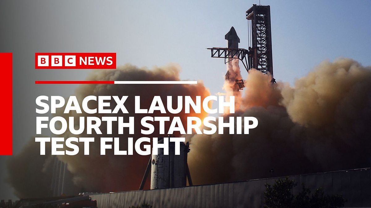 BBC News - SpaceX Successfully Completes Starship Test Flight