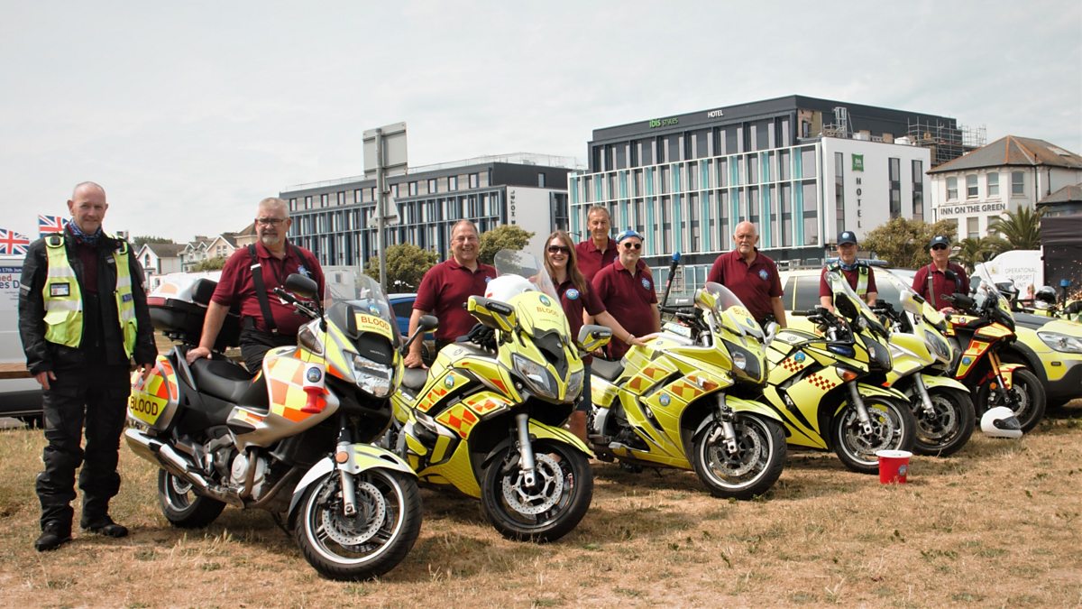 BBC Radio Devon - Caroline Densley, Who are the South West Blood Bikes